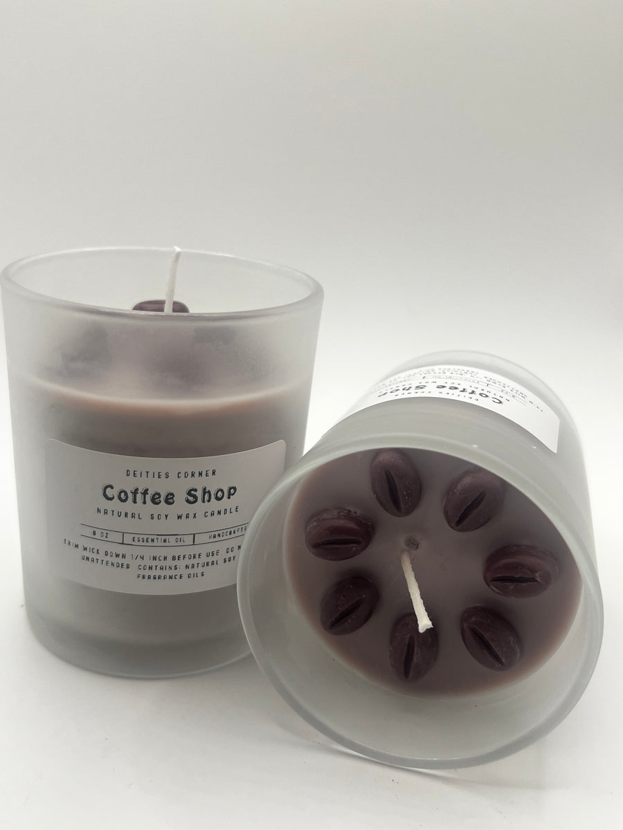 Coffee Shop Candle – Deities Crystals