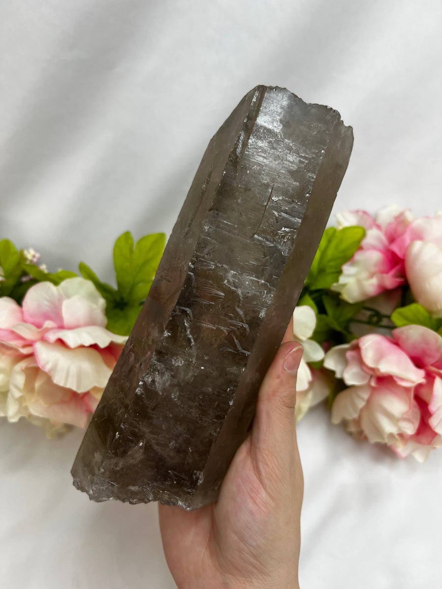 Smoky Quartz Log – Deities Crystals